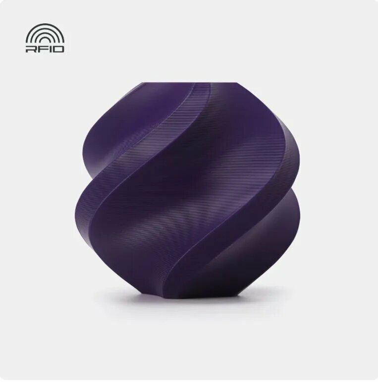 Bambu Lab PLA Basic пластик для 3D принтера 1,75 мм 1 кг на катушке (фиолетовый)