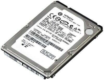 2.5" 160 ГБ Жесткий диск Hitachi HTS723216L9A360 (HTS723216L9A360) - 7200 об/мин, SATA2, 3 Гбит/с