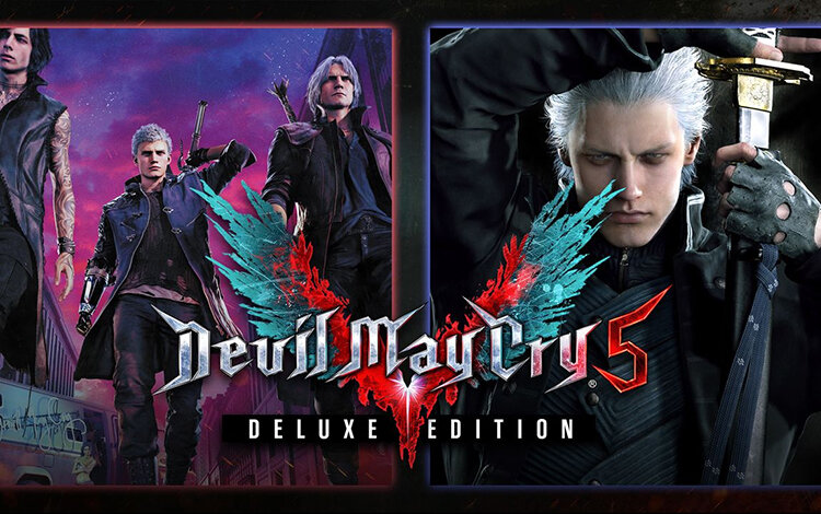 Devil May Cry 5 Deluxe + Vergil (Steam; PC; Регион активации РФ)