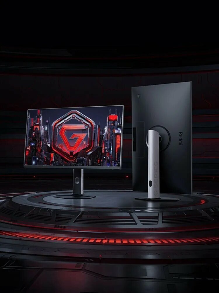 Xiaomi 27" Монитор Redmi G27Q 240Hz (P27QDA-RG) частота 240 Гц 1 мс GTG HDR400 для игровой ПК, красный, черный