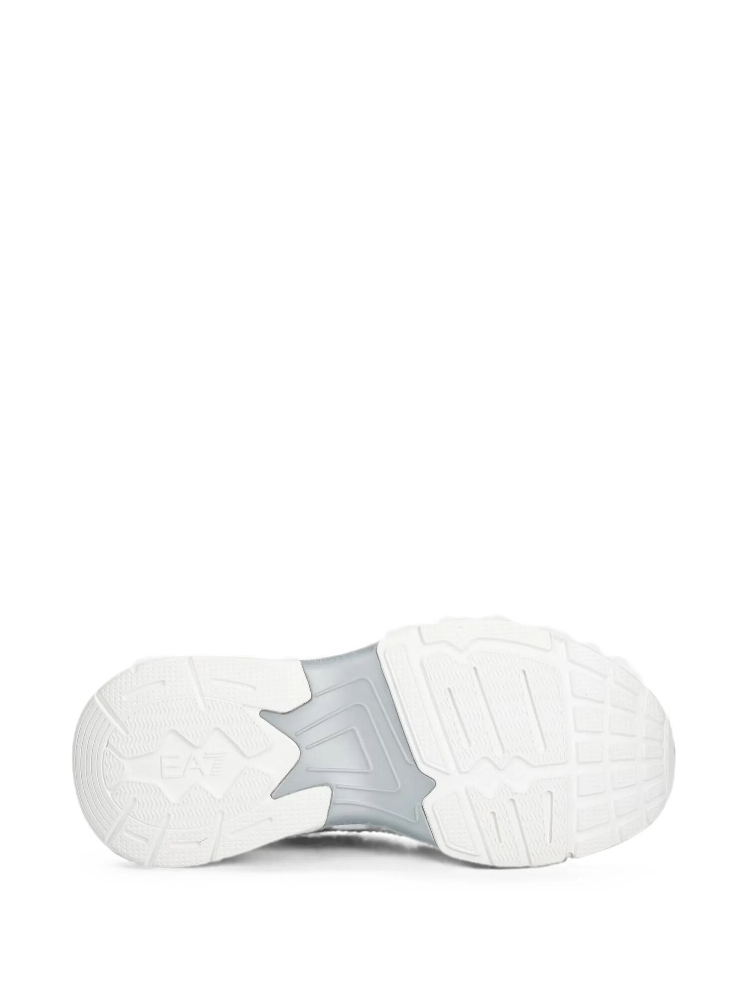 Кроссовки EA7 EMPORIO ARMANI Predator logo-detail sneakers, размер 4.5, бежевый/белый — фото 1