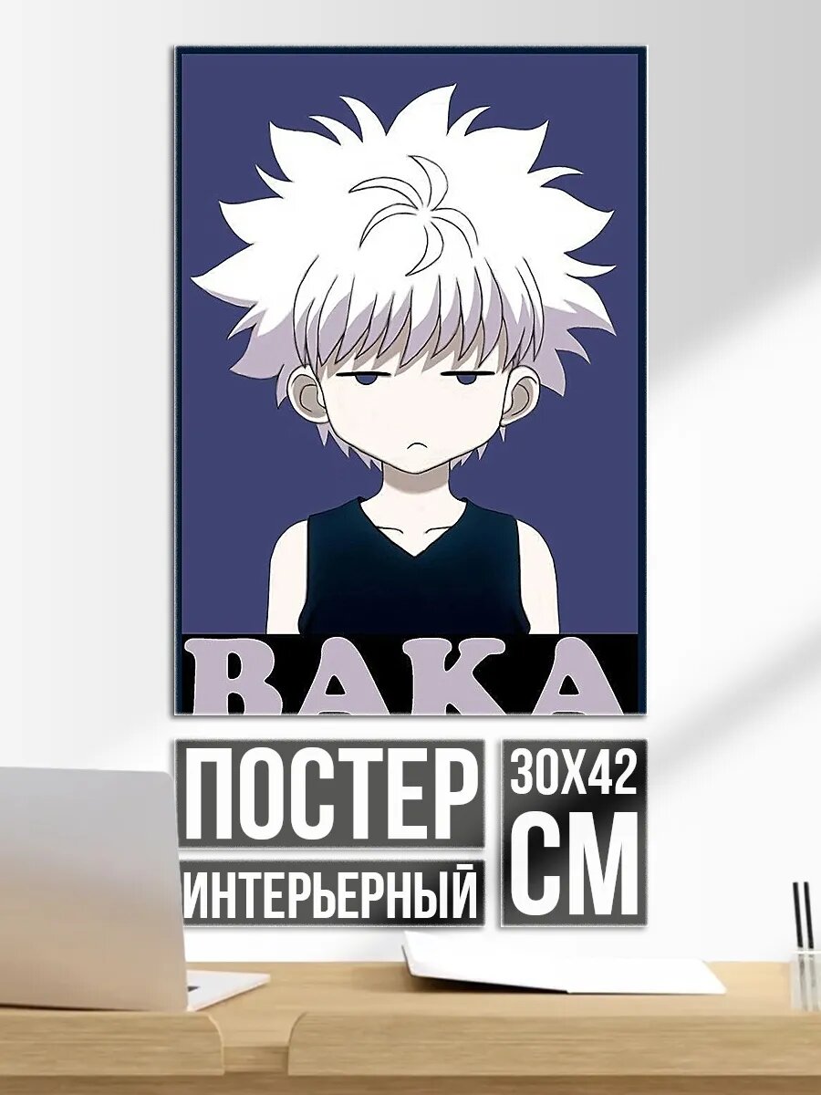 Плакат постер Киллуа Зольдик Бака