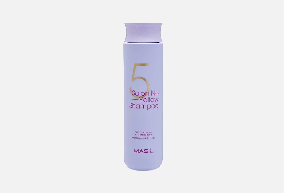 Masil 5 Salon No Yellow Shampoo Шампунь против желтизны для осветленных волос 300 мл