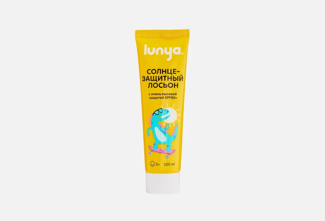 Lunya с Д-пантенолом и витамином E Солнцезащитный лосьон SPF 50+ 100 мл