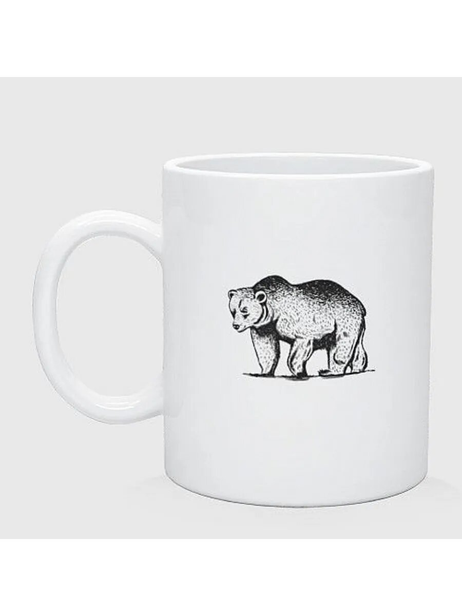 Медведь Гризли Grizzly Bear кружка