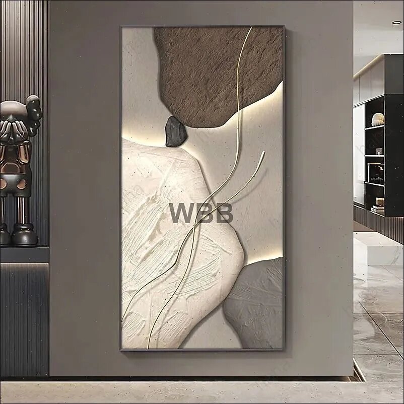 Картина "Продвинутые абстрактные картины" 70x140 см