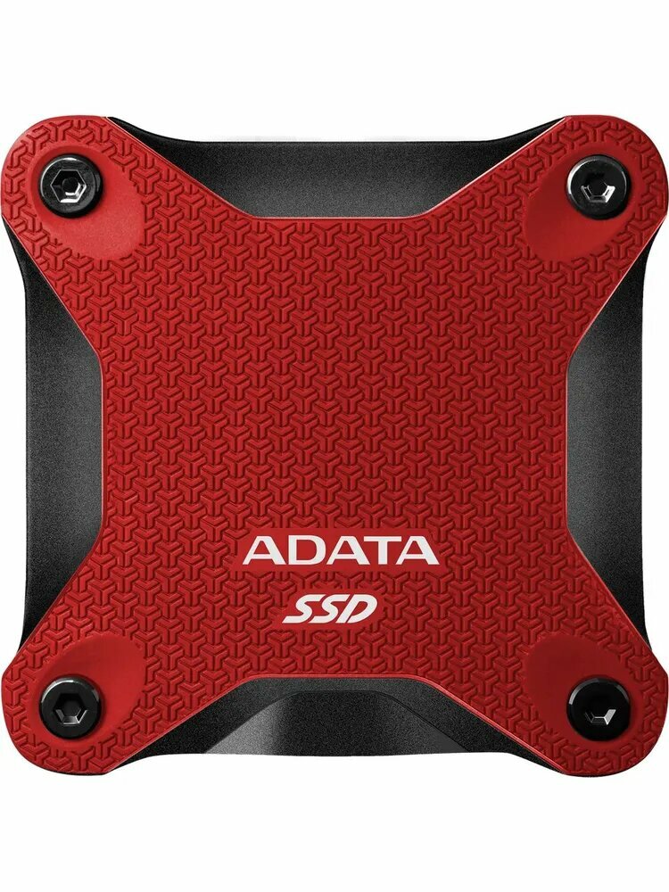 Внешний SSD ADATA SD620 Red, 512 ГБ, скорость передачи 550 Мб/с, ударопрочный