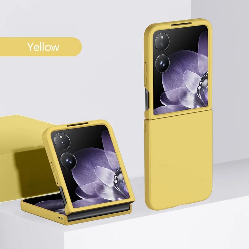 Желтый чехол для Xiaomi Mix Flip