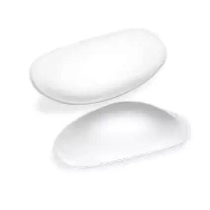 Силиконовые накладки для плеч Белый, Transparent Silicone