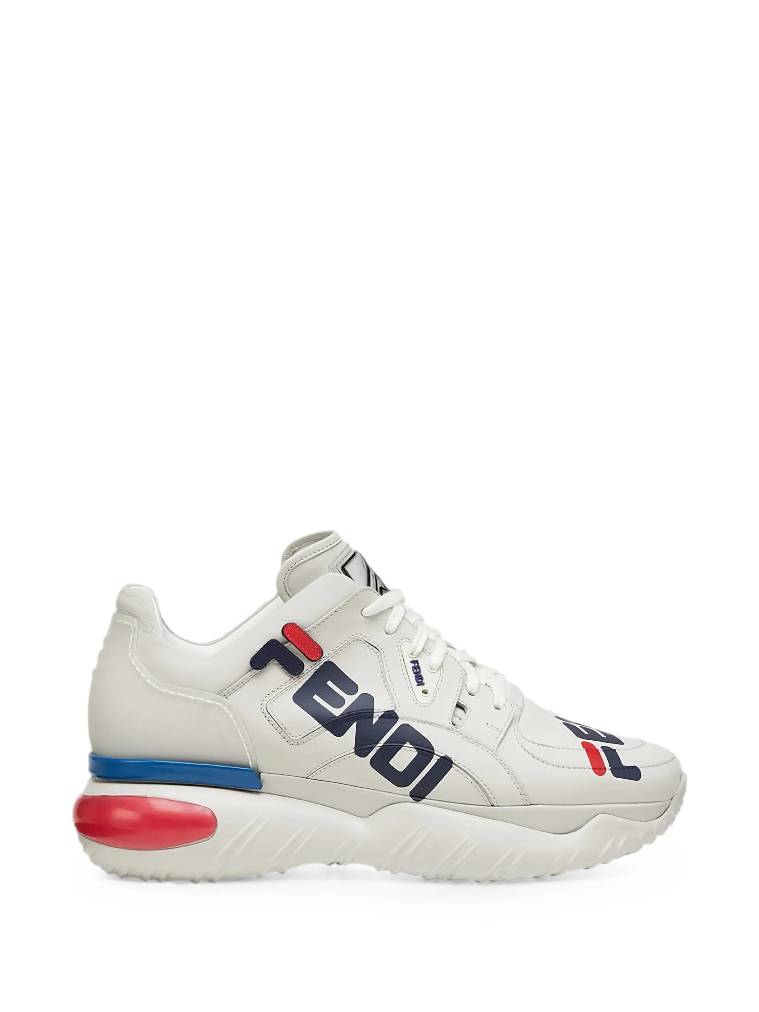 Кроссовки X Fendi logo-print sneakers