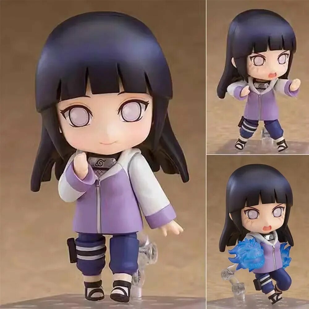 Фигурка Наруто Хината Хьюга / Naruto Hinata Hyuga Нендороид (10см) 879