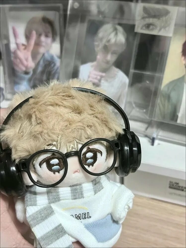 BTS Ким Тхэ Хён Медвежонок Сяо Мие кукла с сертификатом, случайной одеждой и заколкой-звездой