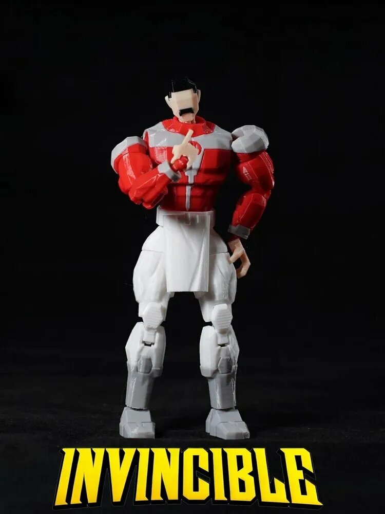 Фигурка Неуязвимый (Invincible-Mark Grayson) 9L3D,3D-печатный подвижный манекен
