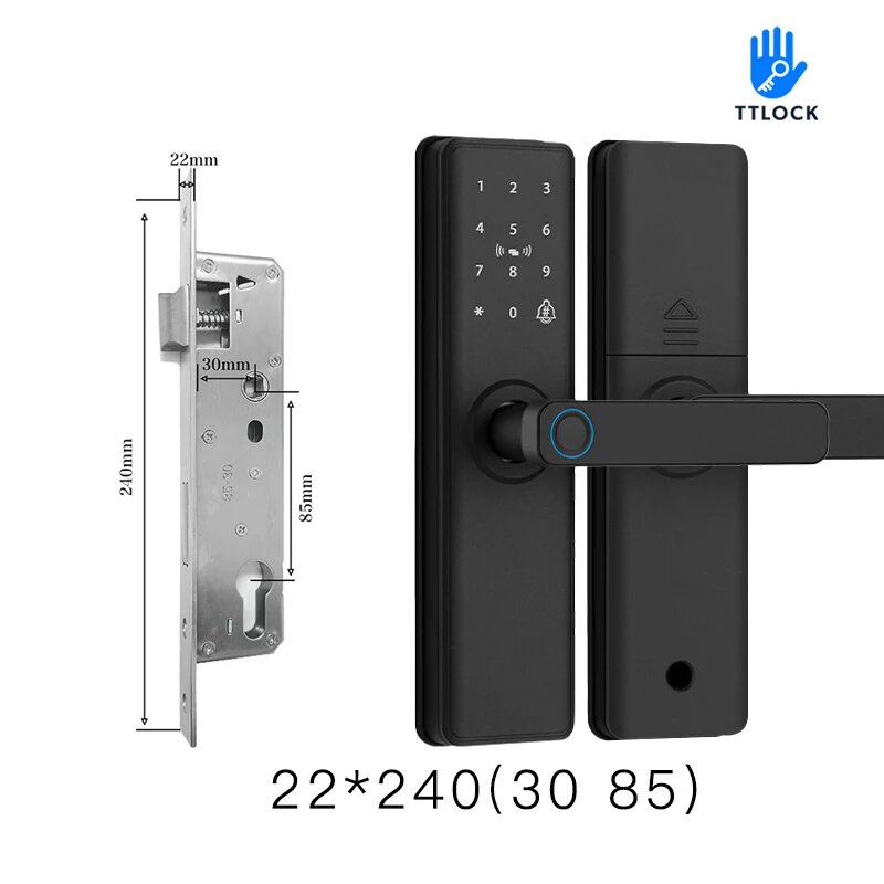 Умный замок TTLock 22x240 3085 черный