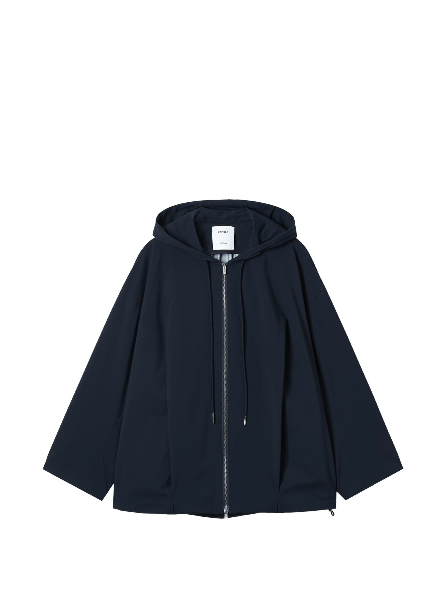 Куртка Hooded pleated jacket