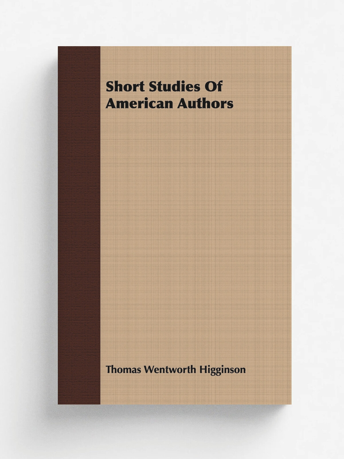 Short Studies Of American Authors