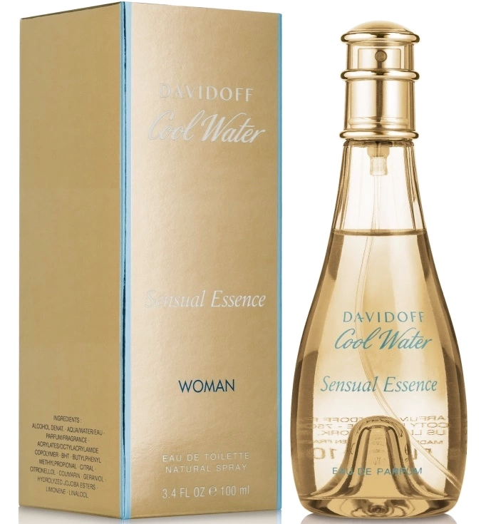 Davidoff Cool Water Sensual Essence женский аромат 100 мл / Давыдов Кул Ватер Сенсуал Эссенс