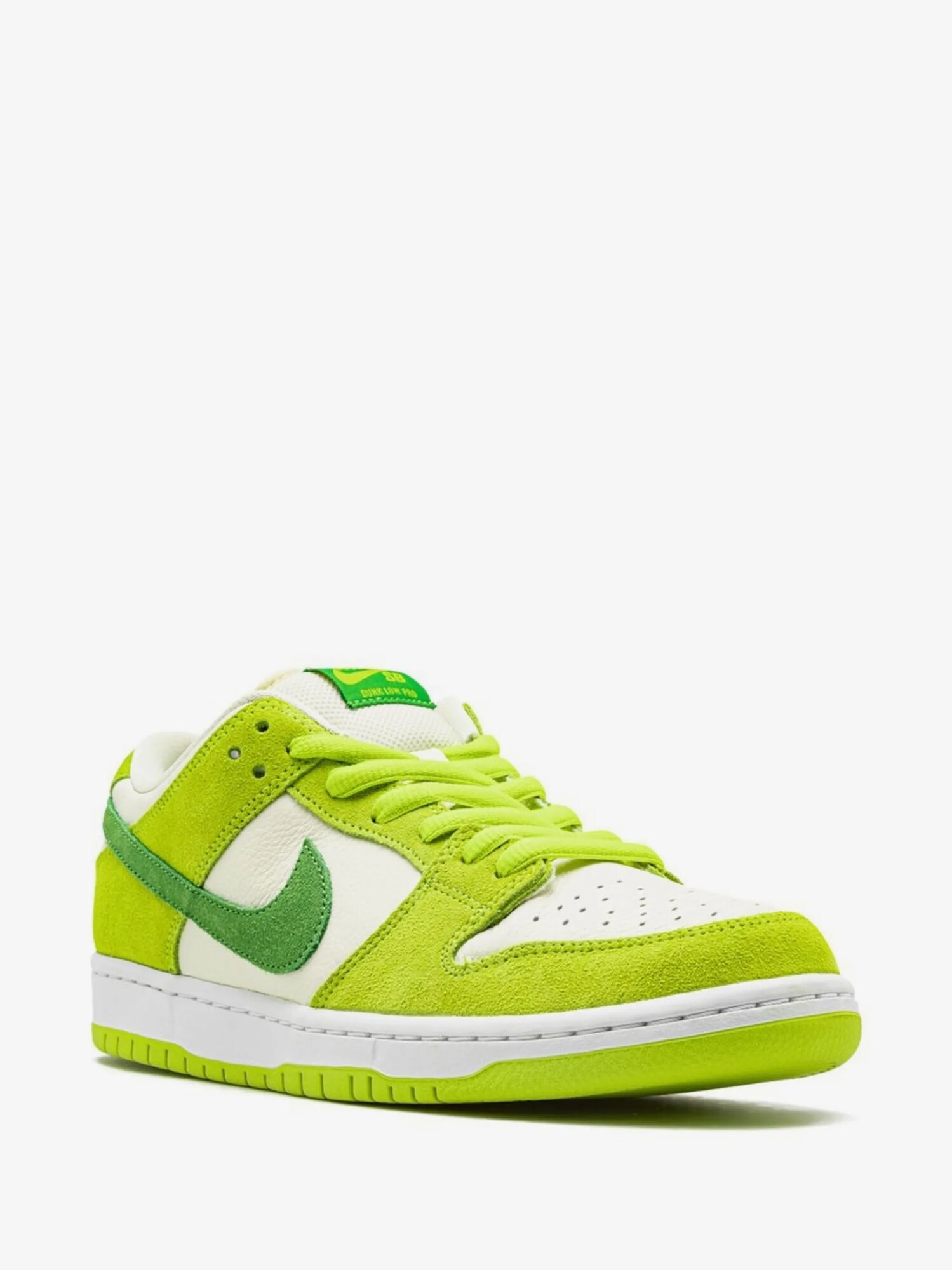 Кроссовки NIKE SB Dunk Low Pro Green Apple, размер 12 US — фото 1