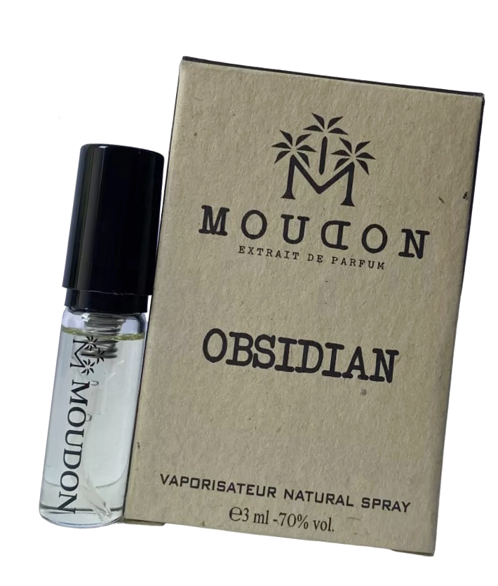 Moudon Obsidian миниатюра духов 3 мл для мужчин и женщин - Мудон Обсидиан аромат