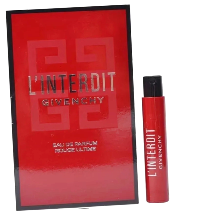 Givenchy L Interdit Rouge Ultime Eau De Parfum женская 1 мл пробник - Живанши Интердит Руж Ультиме