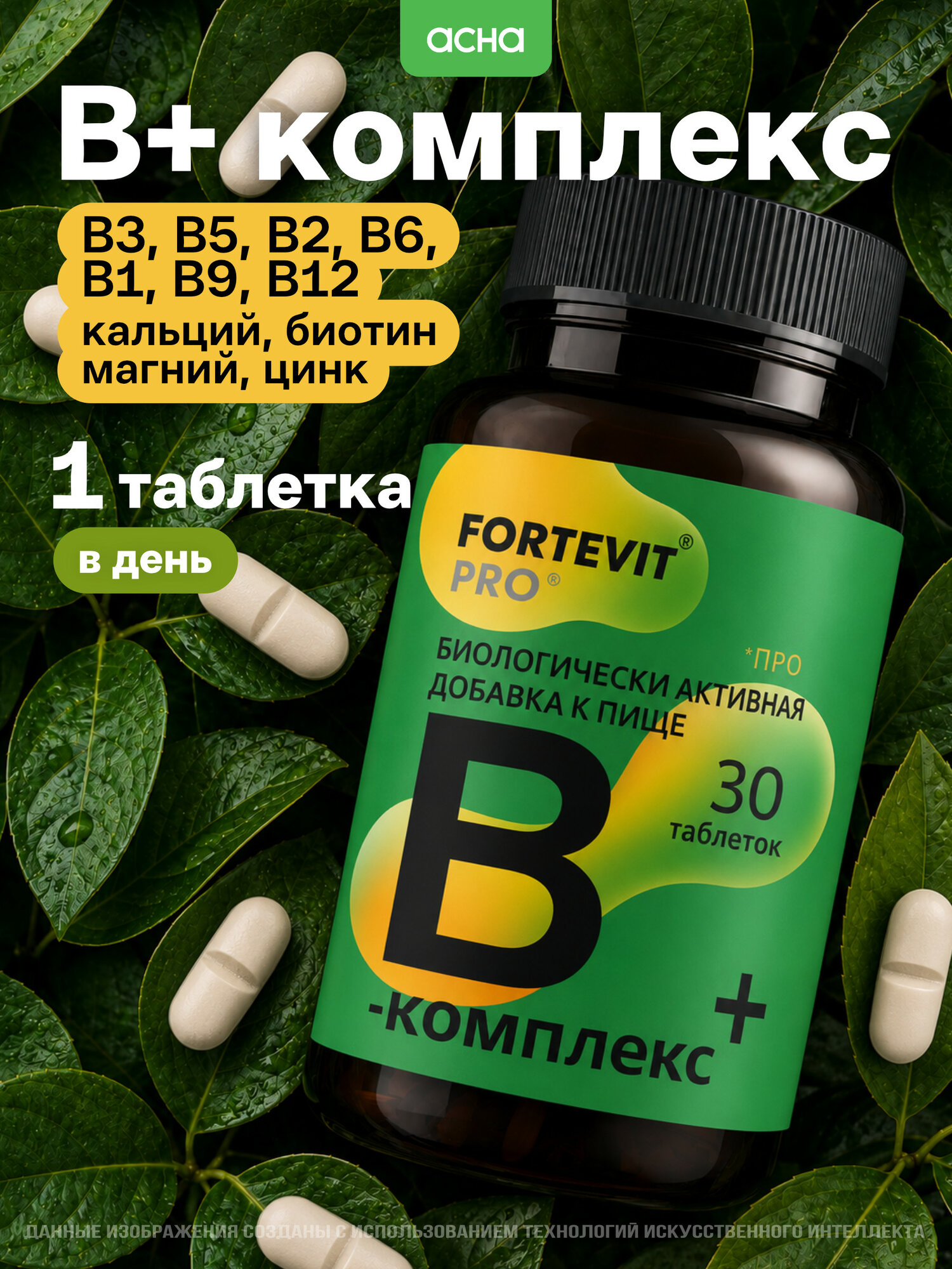 Витамины группы B комплекс, витамины для кожи, волос и ногтей