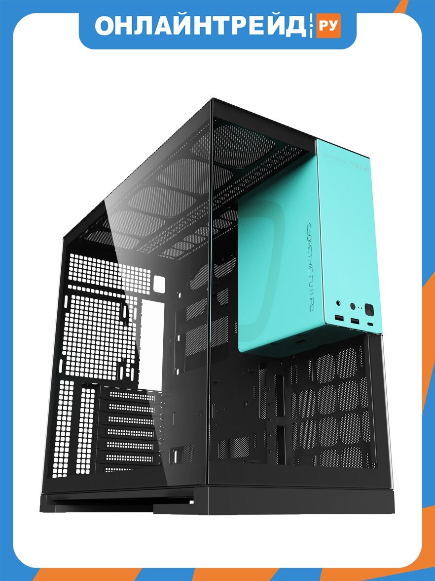 Корпус Geometric Future Model 5 Black Blue (1AM5WKBB00100)