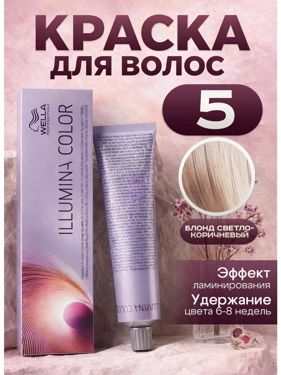 Illumina 5/ Стойкая профессиональная крем краска
