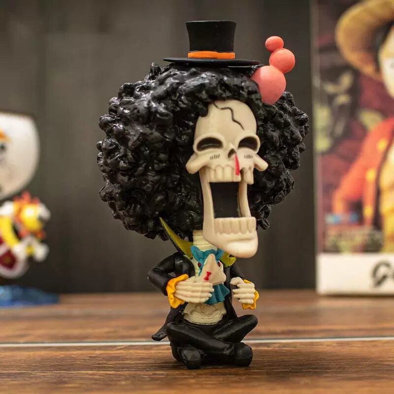 2026 Q-версия One Piece: Фигурки Луффи, Зоро, Чоппера, Эйса, Императрицы (Биг Хед) в слепых коробках, аниме-фигурки.