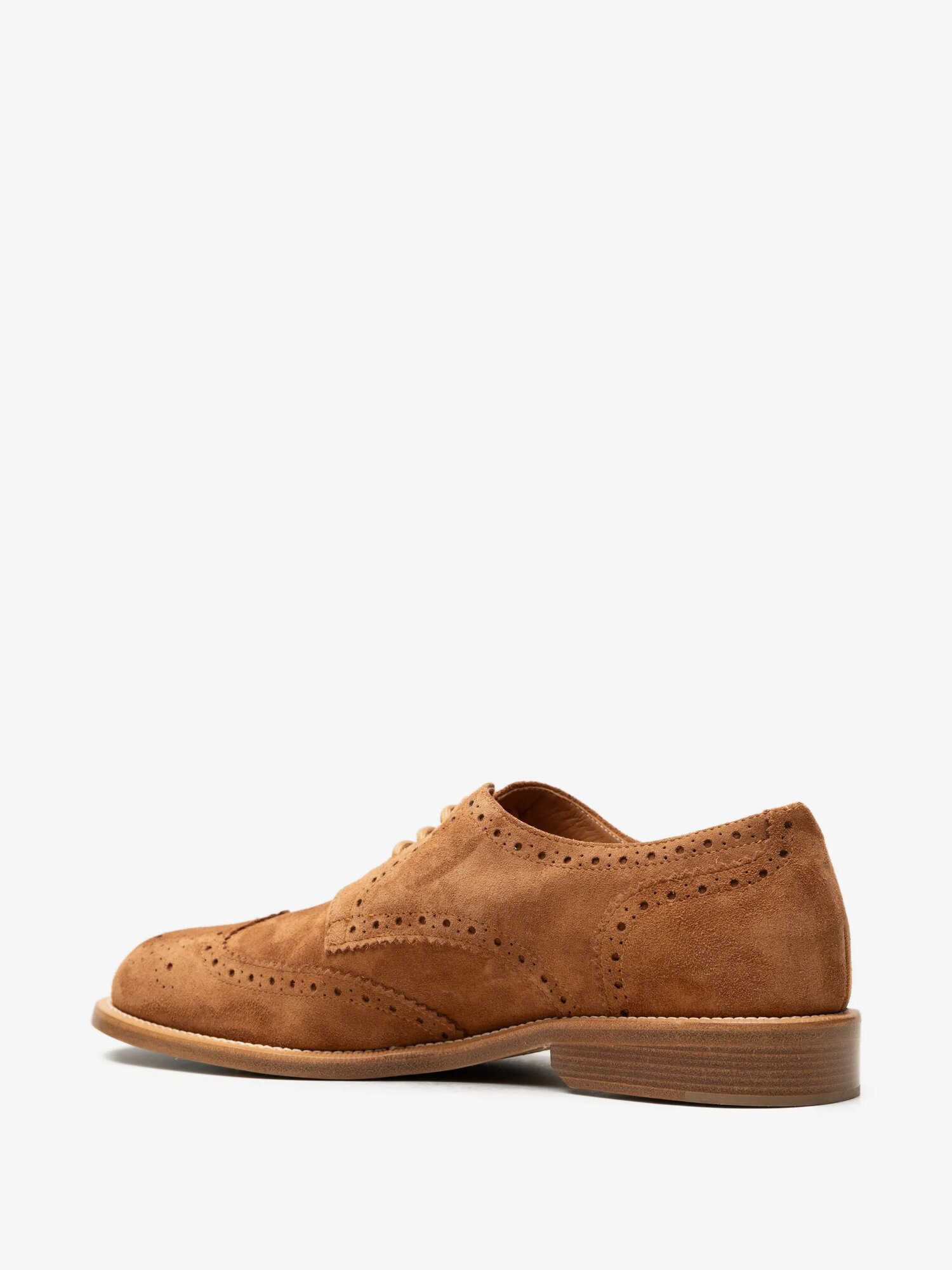 Туфли  Suede brogues, размер 43,5, коричневый — фото 1