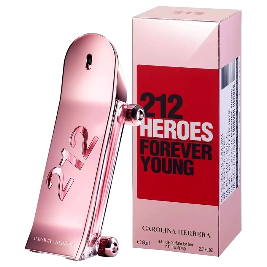 Парфюмерная вода Carolina Herrera 212 Heroes Forever Young для женщин 80 мл - 212 Хирос