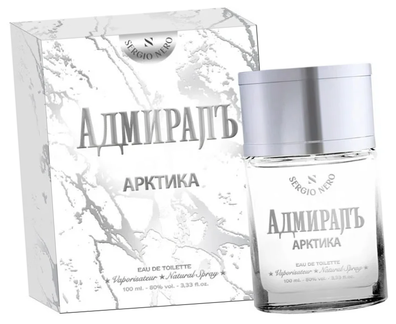 Адмирал Арктика - мужская туалетная вода Серджио Неро, 100 мл