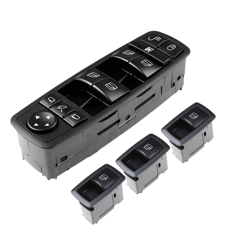 Переключатель стеклоподъемника Mercedes W169 A/B-Class, Цвет: A set