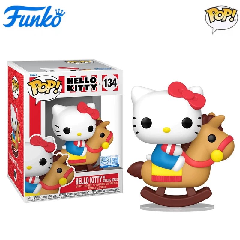 Hello Kitty Всадница на лошадке Лимитированная серия Funko Pop Виниловая Коллекционная фигурка