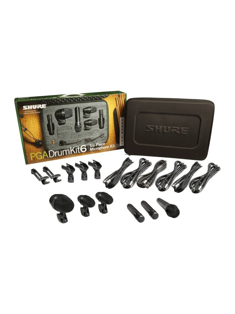 SHURE Комплект микрофонов для ударных PGADRUMKIT6