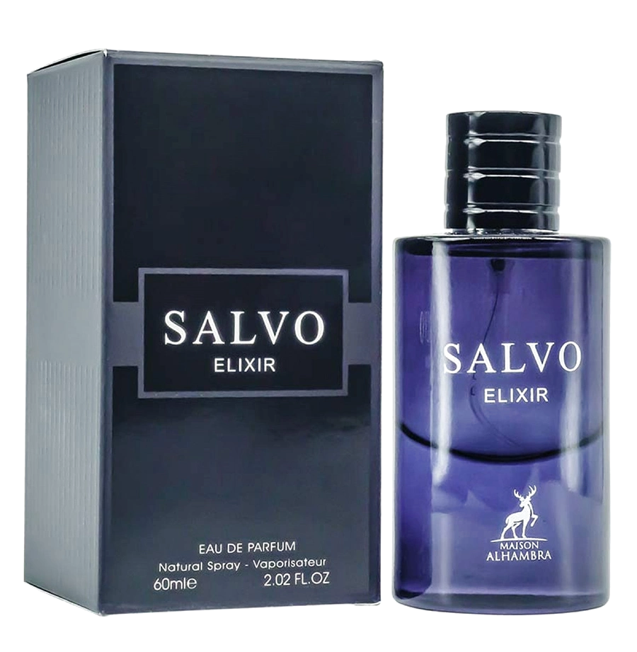 Парфюм мужской Salvo Elixir 100 мл / Alhambra Salvo Elixir - Альхамбра Салво Эликсир