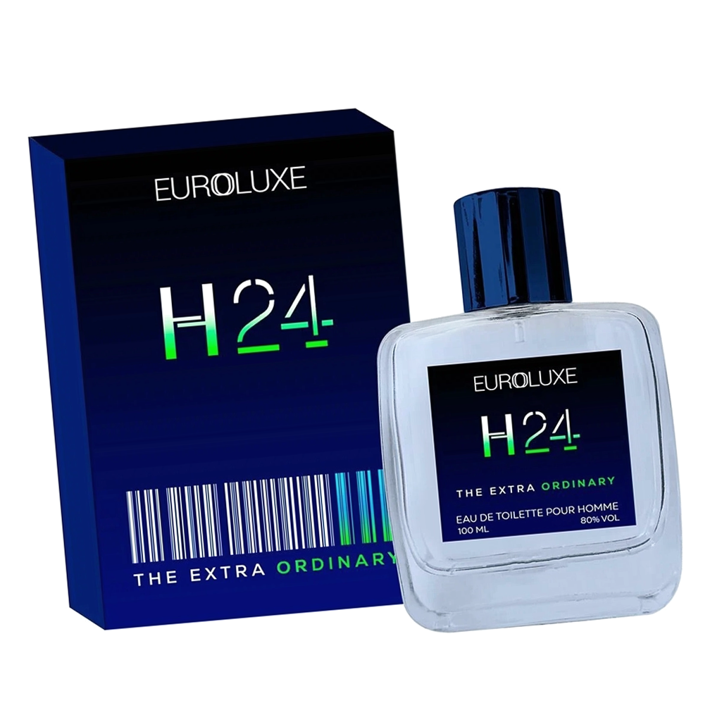 Мужской аромат Euroluxe H24 The Extra Ordinary 100 мл / Евролюкс Экстра Ординари туалетная вода