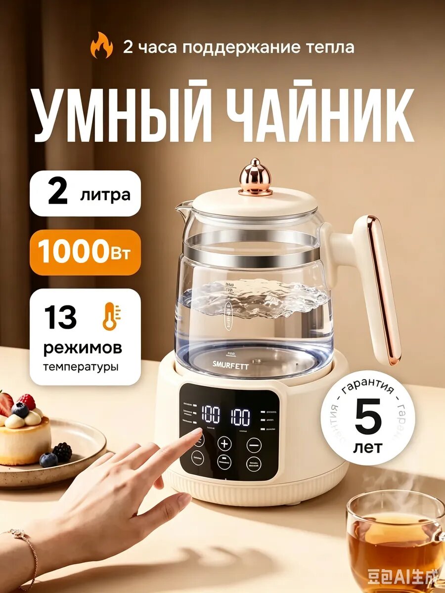Чайник электрический 2 л