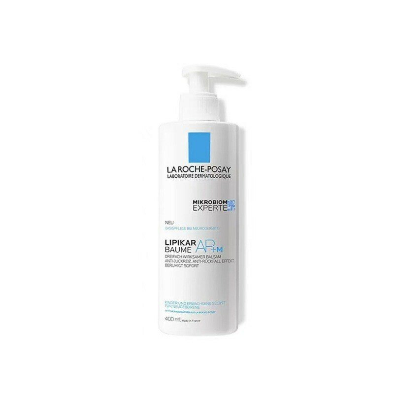 La Roche-Posay Lipikar AP+M Липидовосполняющий бальзам для тела и лица для сухой кожи, склонной к атопии, 400 мл