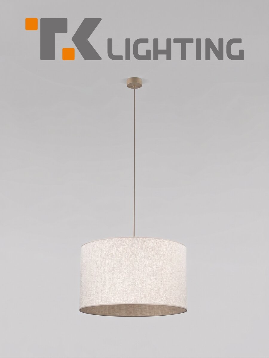 Подвесной светильник TK Lighting Vellum Sabia 11213, E27, 15 Вт, цвет бежевый