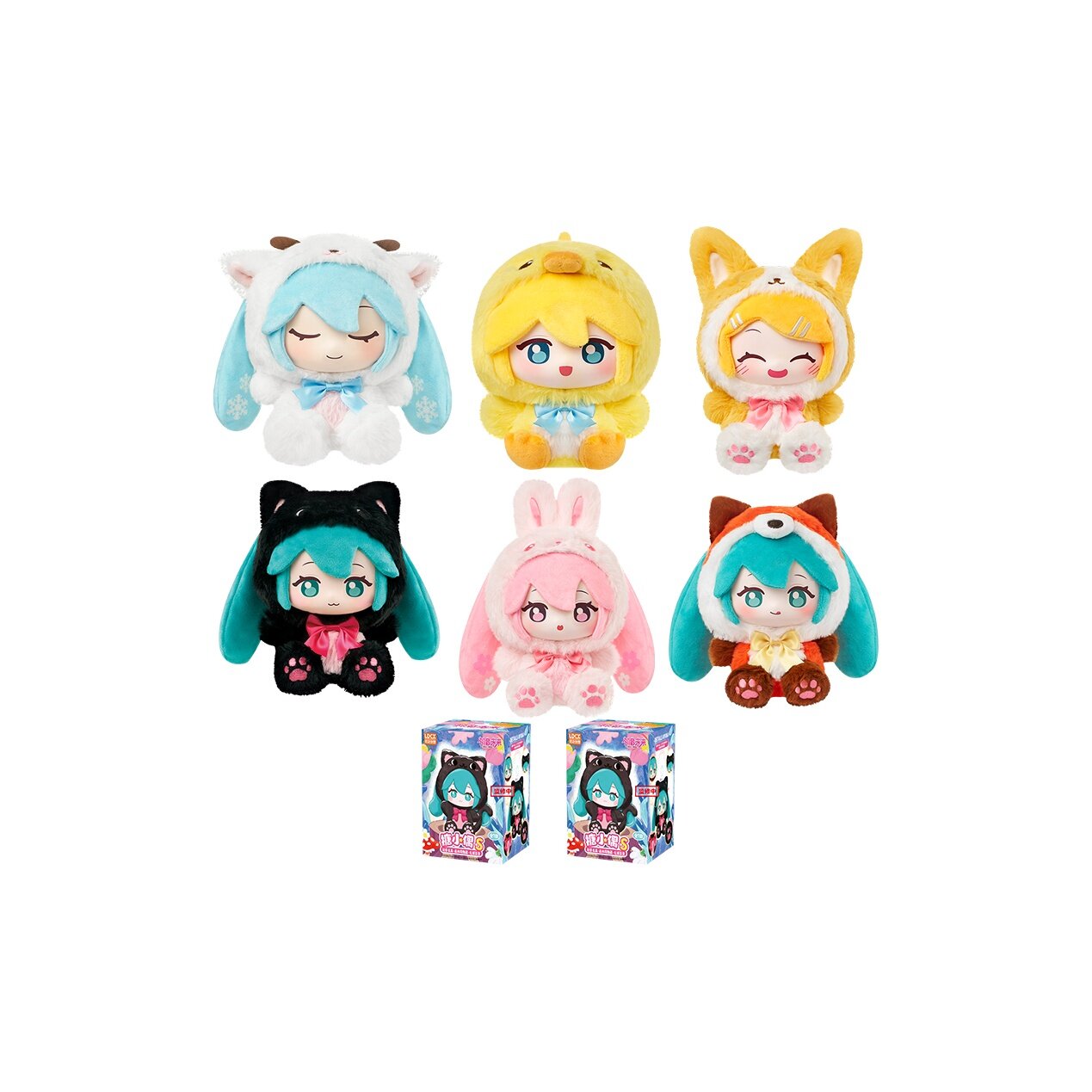 Spiritual Creations Cherry Blossom Future Kagamine Len Forest Cute Creatures Collection, 2 шт.