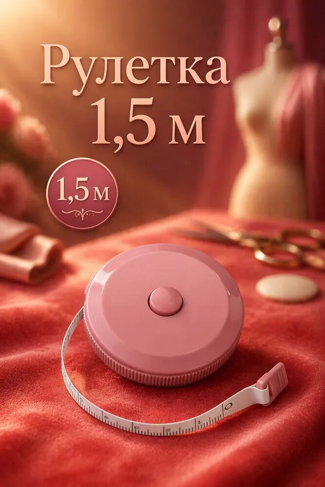 Измерительная рулетка Бытовая 1.5м