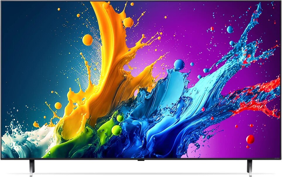 50" (125 см) Телевизор LG 50QNED80T6A, черный (Edg