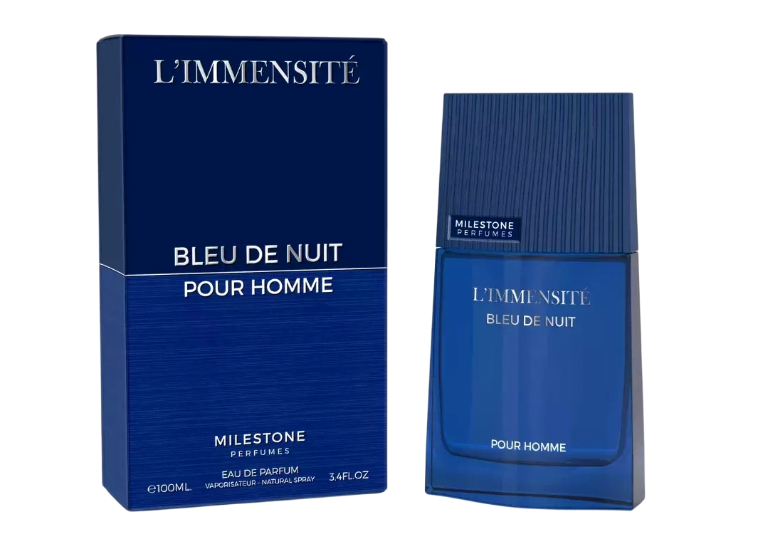 Milestone L Immensite Bleu De Nuit мужская парфюмерная вода 100 мл - Майлстоун Имменсите Блю