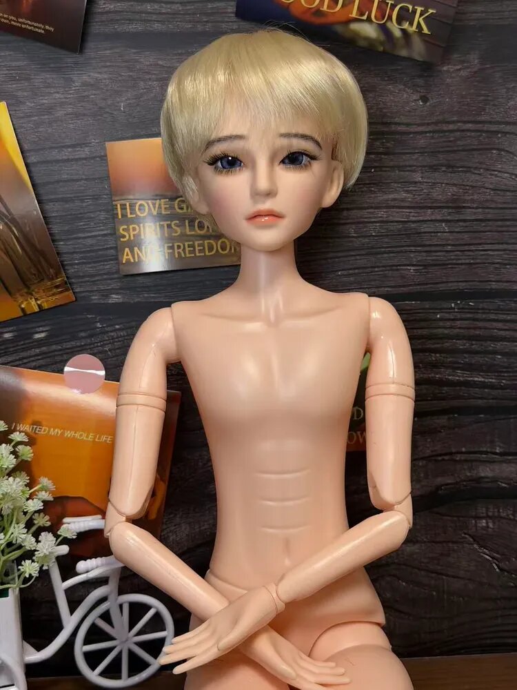 Мальчик 60 - сантиметровая кукла, 1 / 3 BJD кукла ручной макияж