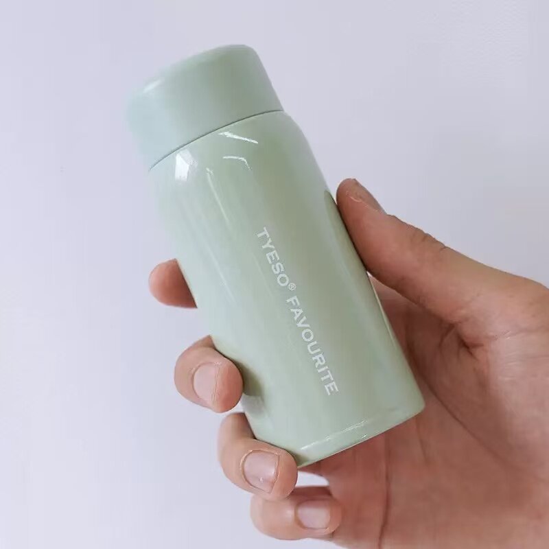 Термос TYESO Malafor, нержавеющая сталь, вакуумный, 150ML, зелёный