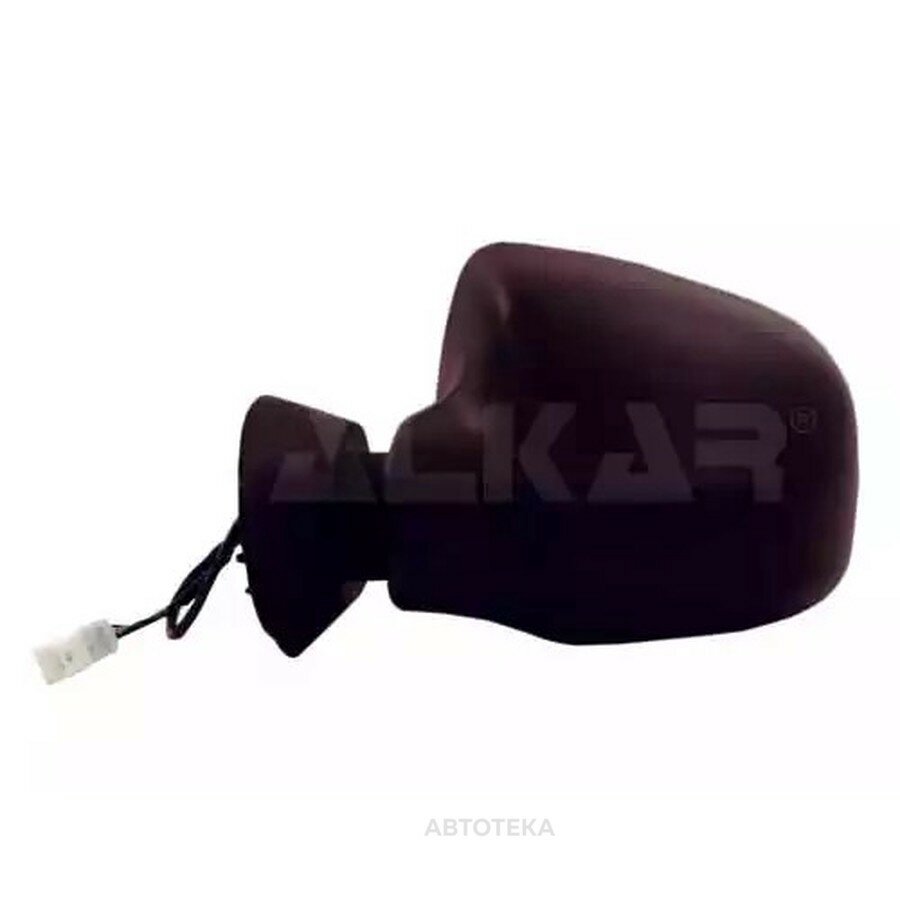 Зеркало заднего вида RENAULT LOGAN/SANDERO/DUSTER/STEPWAY 04- электрич. выпукл. подогрев лев. (в сборе) ALKAR 6125594