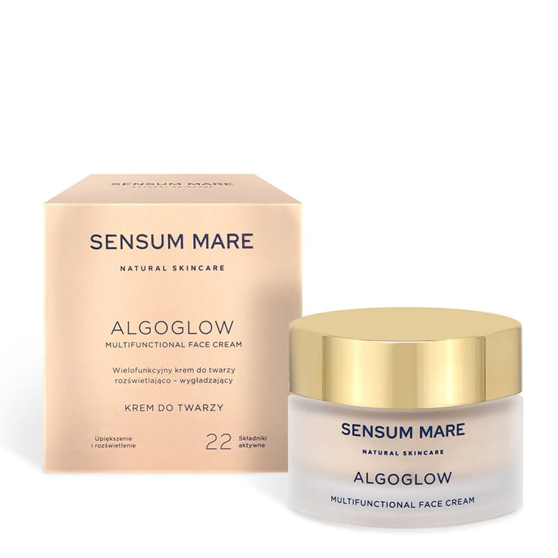 Крем для ухода за кожей Sensum Mare AlgoGlow Multifunctional Face Cream Многофункциональный крем для лица осветляюще-разглаживающий 50 мл