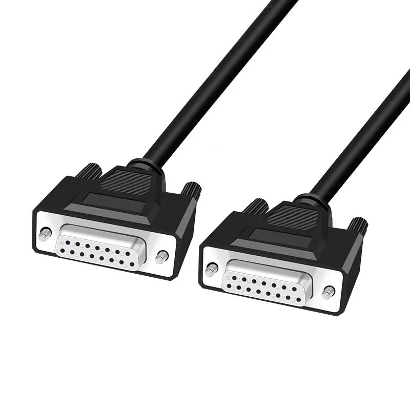 Экранирующий кабель DB15 28AWG чистой меди 2 Meters, Female to Female