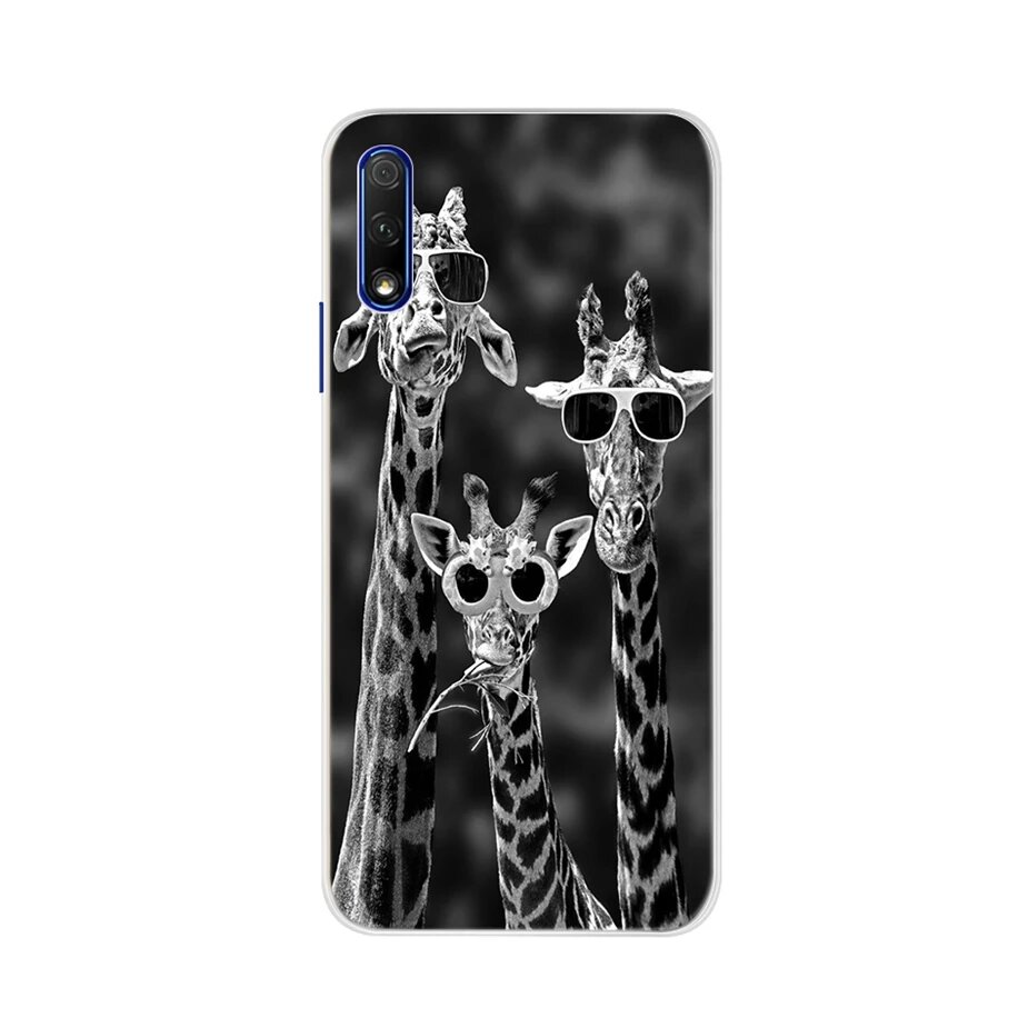 Силиконовый чехол для Huawei Honor 9X, мягкий ТПУ чехол для Honor Черный, черный, Honor9X (China)