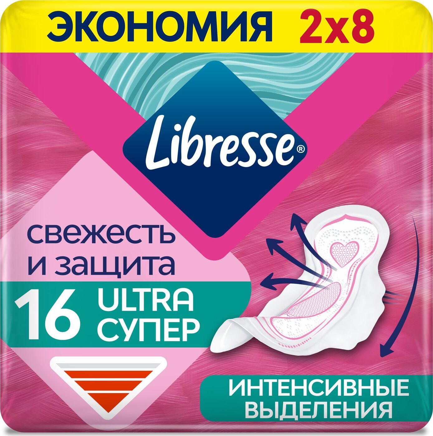 Libresse Прокладки Ultra Duo Super 16 шт